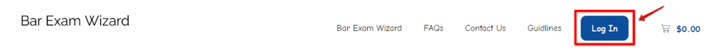 User Guidlines - Bar Exam Wizard
